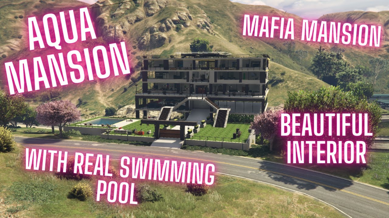 FiveM Mlo : Exploring Aqua_Mansion, Villa MLOs, Gang Mansions, and ...
