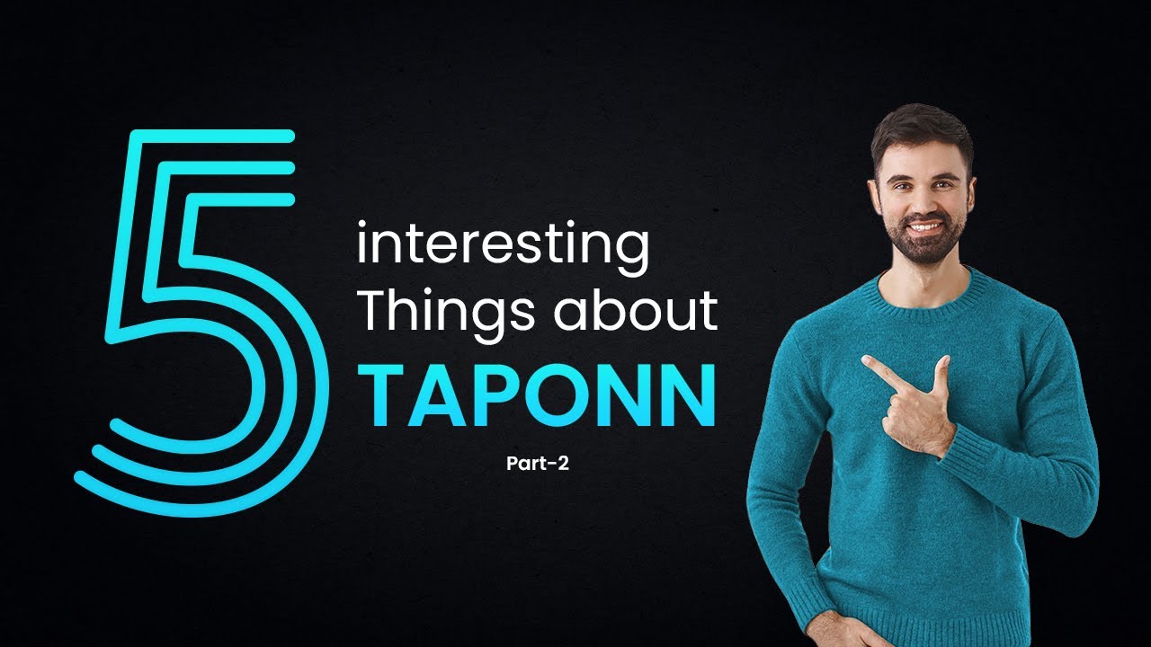 5 Interesting features about TapOnn| Part 2 - YouTube