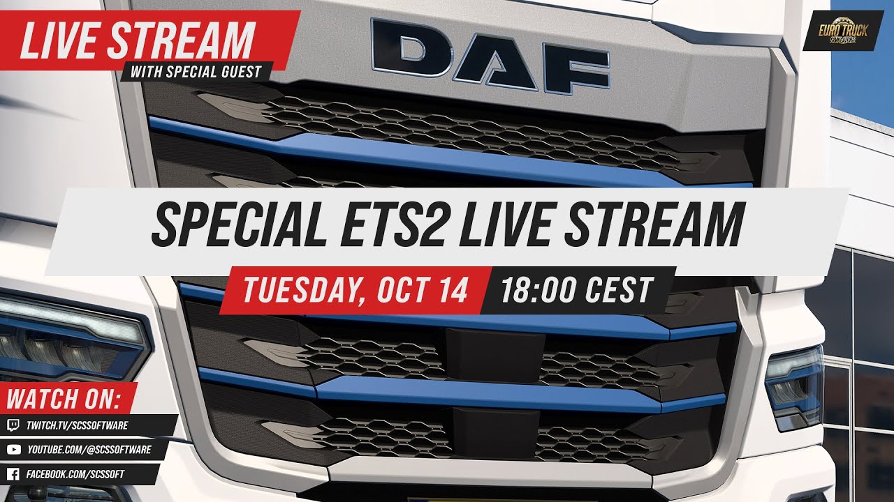 Special Let's Play Euro Truck Simulator 2 Live Stream! ⚡️ - YouTube