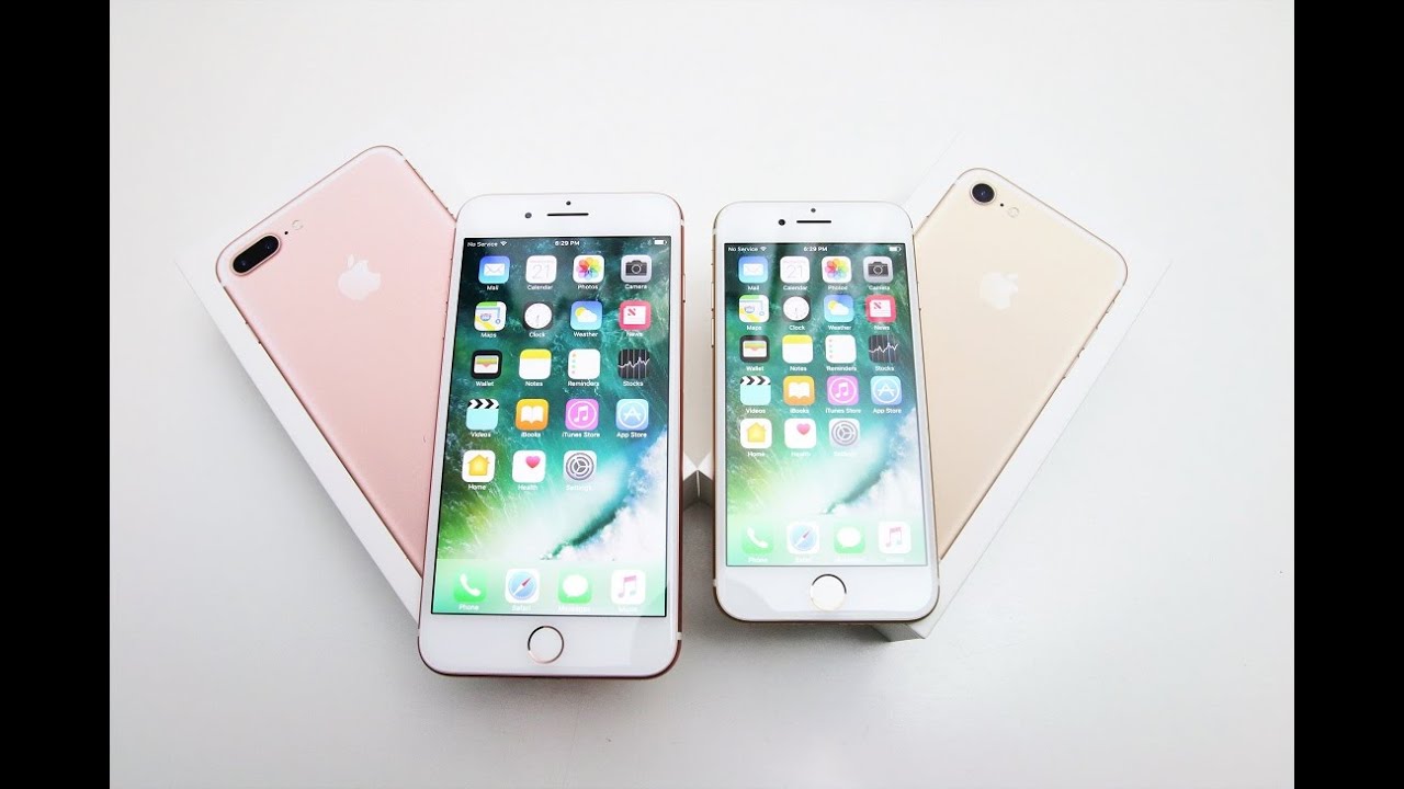 iPhone 7 and iPhone 7 Plus DUAL Unboxing & Review – UPGRADE or NOT ...