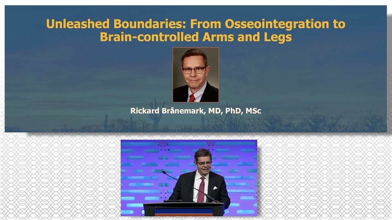 Dr. Rickard Brånemark: AO 2023 Keynote Presentation - YouTube