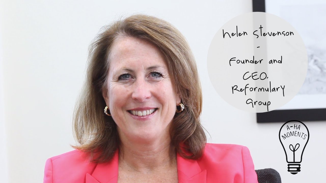 My Aha Moment with Helen Stevenson of Reformulary Group #MaRSaha - YouTube