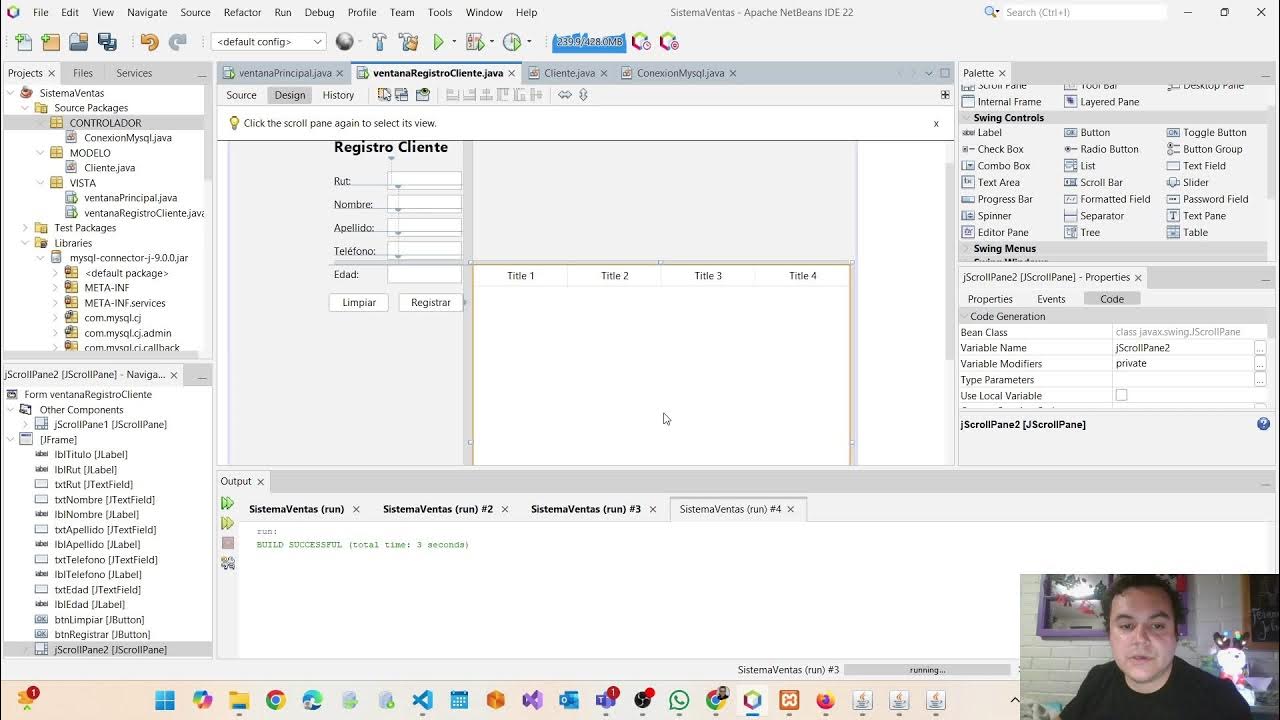 POO Java - Interfaz gráfica con Conexión a MySql - YouTube