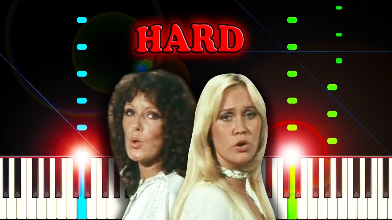 ABBA - Mamma Mia - Piano Tutorial (Hard Version) - YouTube Music
