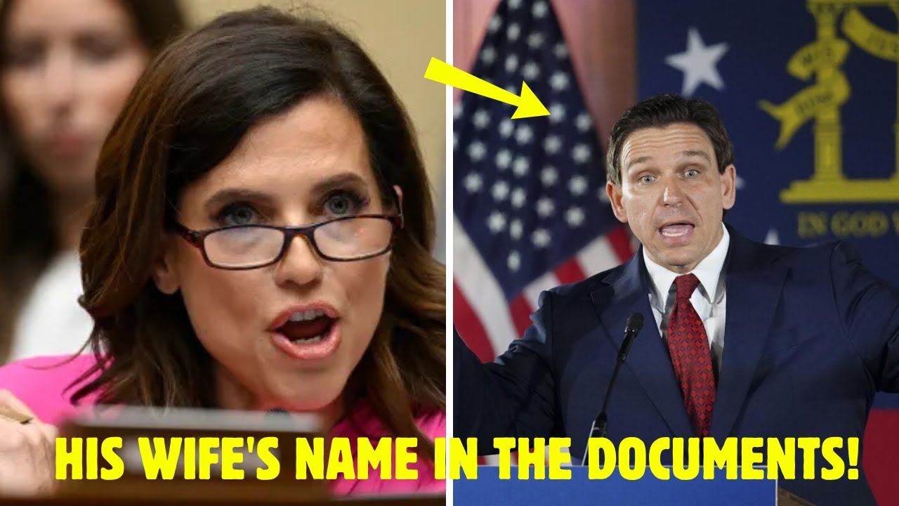 Nancy Mace Exposes Ron DeSantis Family Trust Scandal – His Career Ends ...