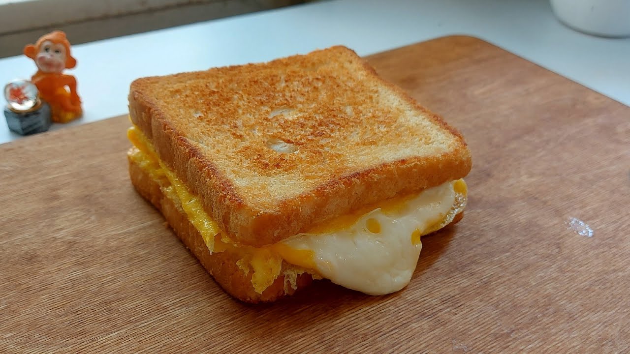Super Delicious, Super Easy, Double Cheese toast - YouTube