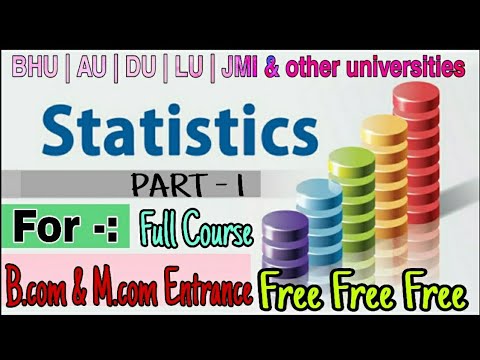 #1 Meaning of statistics , features , origin - YouTube
