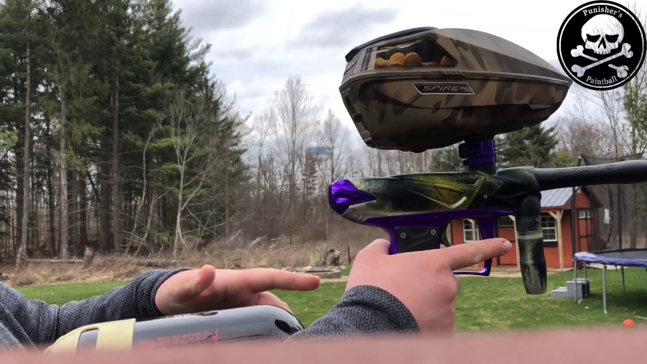 Bob Long Onslaught Shooting Video l Punisher's Paintball - YouTube