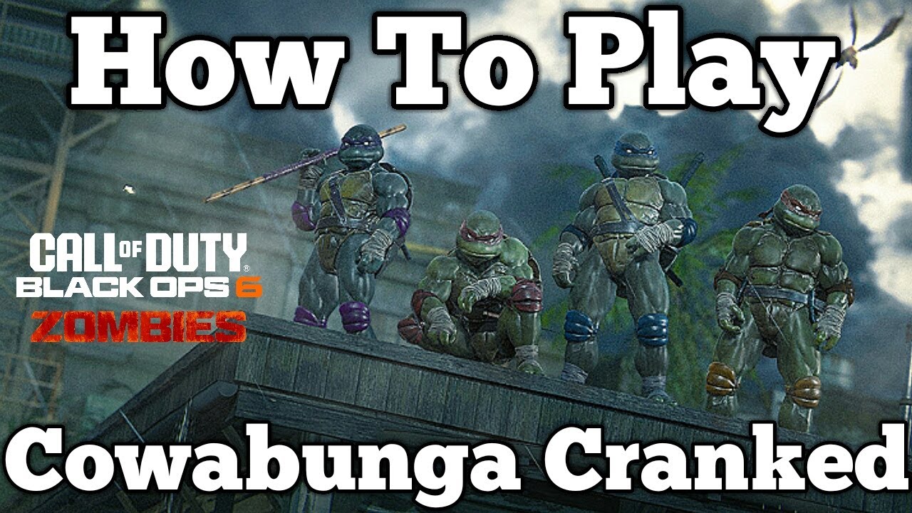 How To Play New Cowabunga Cranked Mode In Black Ops 6 Zombies - YouTube