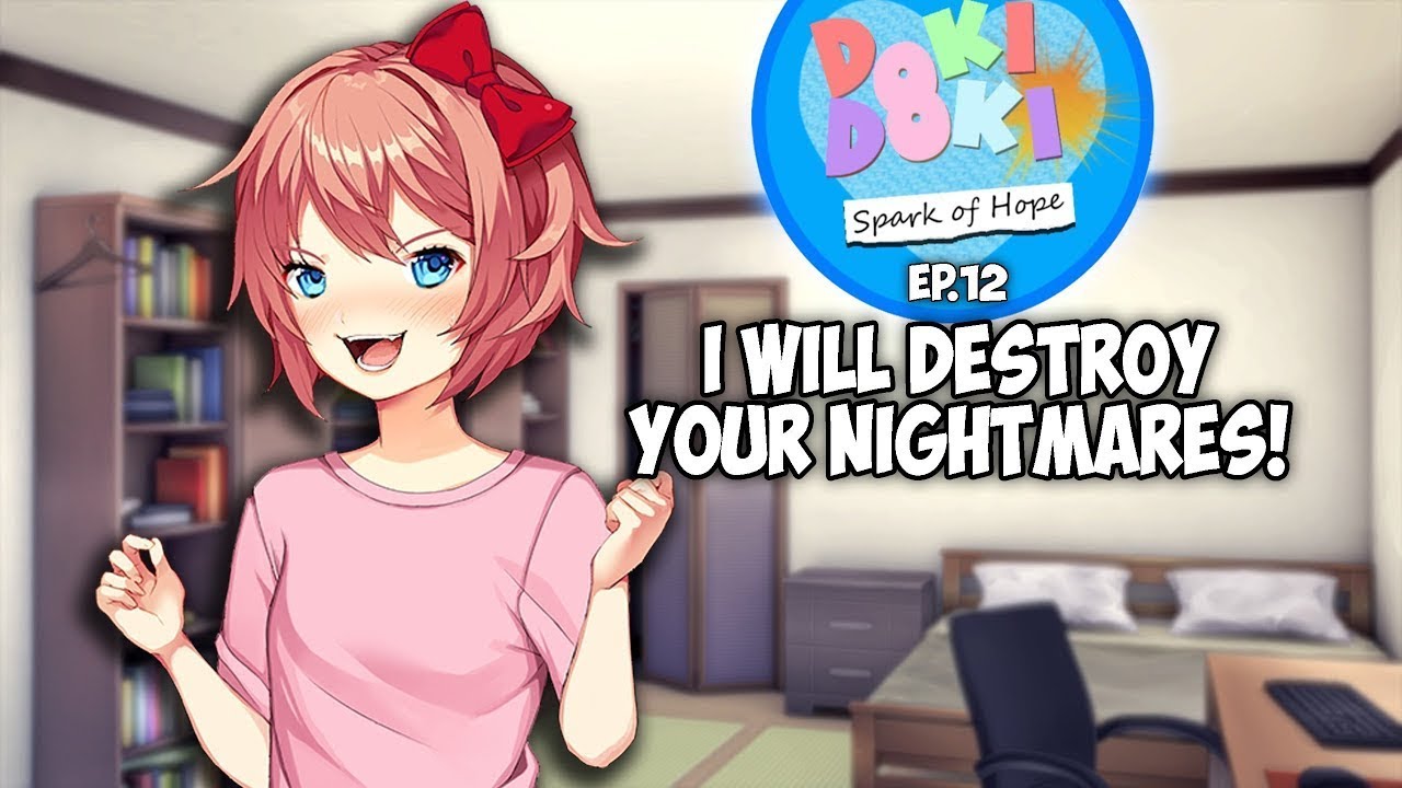Sayori has a sleepover with you to make sure you don't get nightmares!|Doki Doki Spark of Hope ...