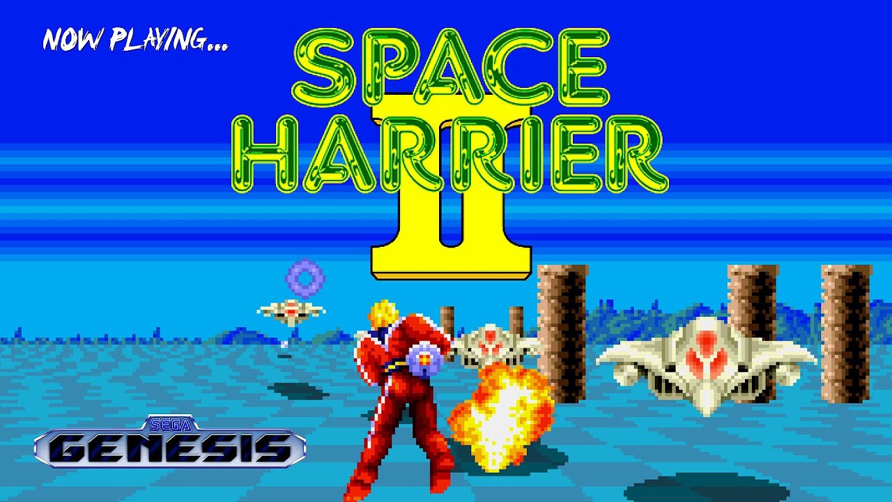 NOW PLAYING...SPACE HARRIER II (SEGA GENESIS) - YouTube