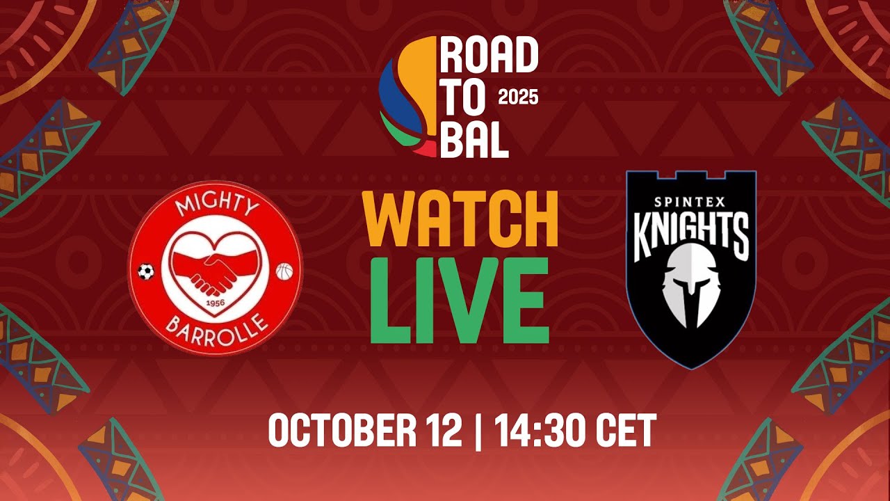 Mighty Barrolle v Spintex Knights | Full Basketball Game | Africa Champ ...