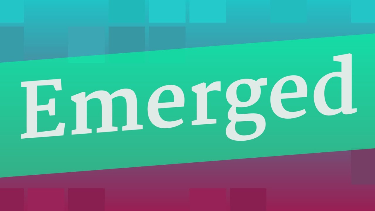 EMERGED pronunciation • How to pronounce EMERGED - YouTube