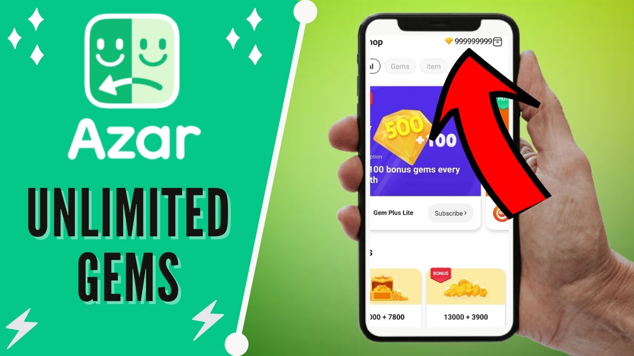 Azar Hack - How to get Unlimited Gems in Azar app - How to Hack Azar ...