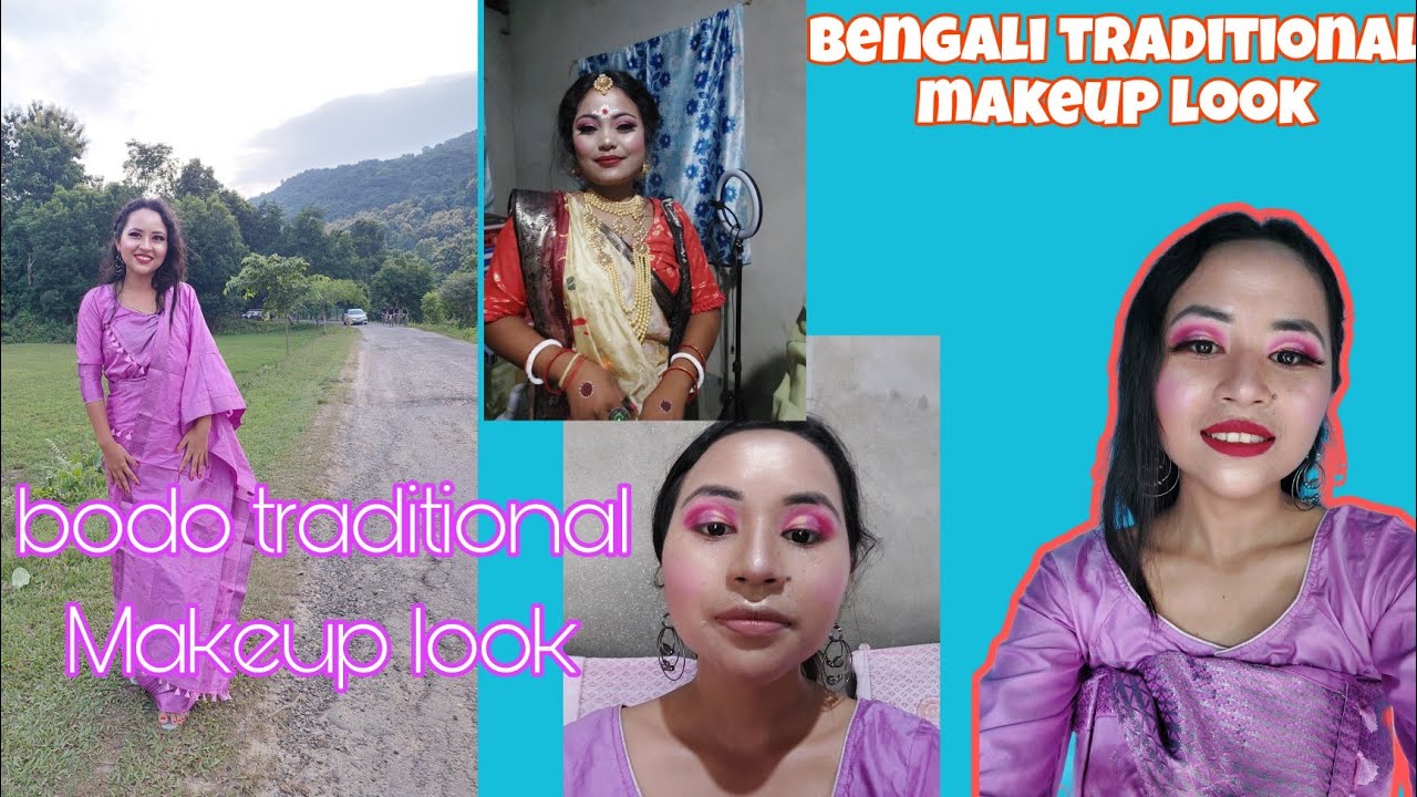 Bodo traditional Makeup 💄 look || mabaidi nukw kintadw @jnanavlogs6783 ...
