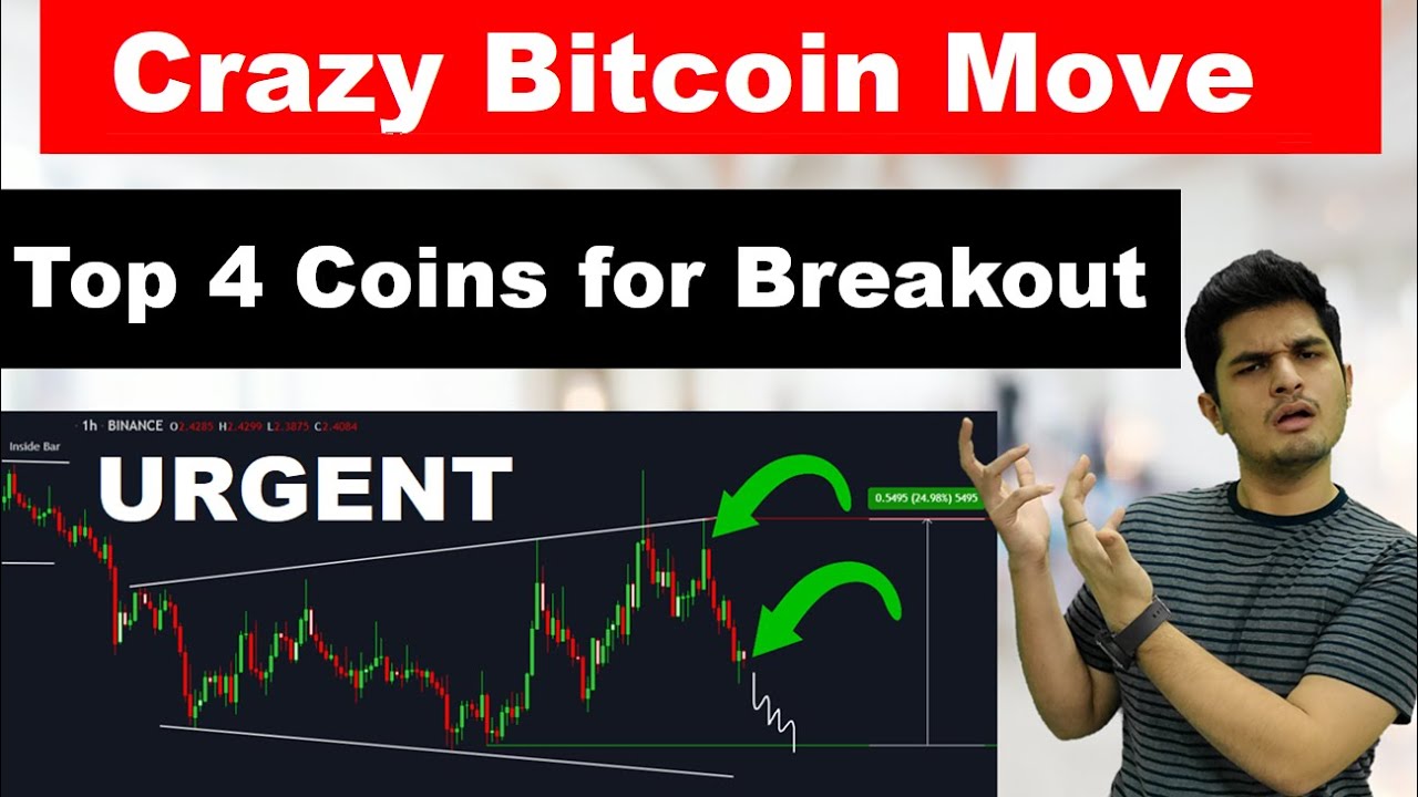 🔴 URGENT Crazy Bitcoin Move 🔥 Top 4 Coins for Breakout Crypto News ...
