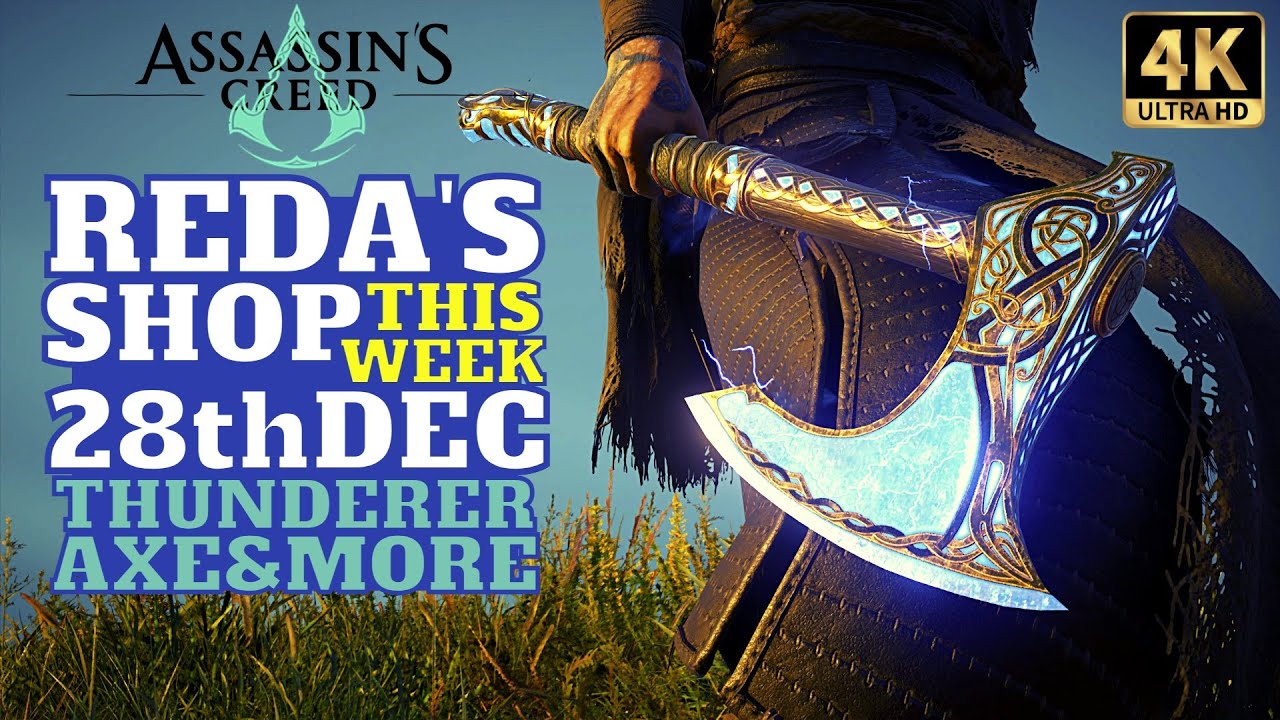 AMAZING AC Valhalla REDA'S SHOP THIS WEEK 28th Dec - 4th Jan 2022, The ...