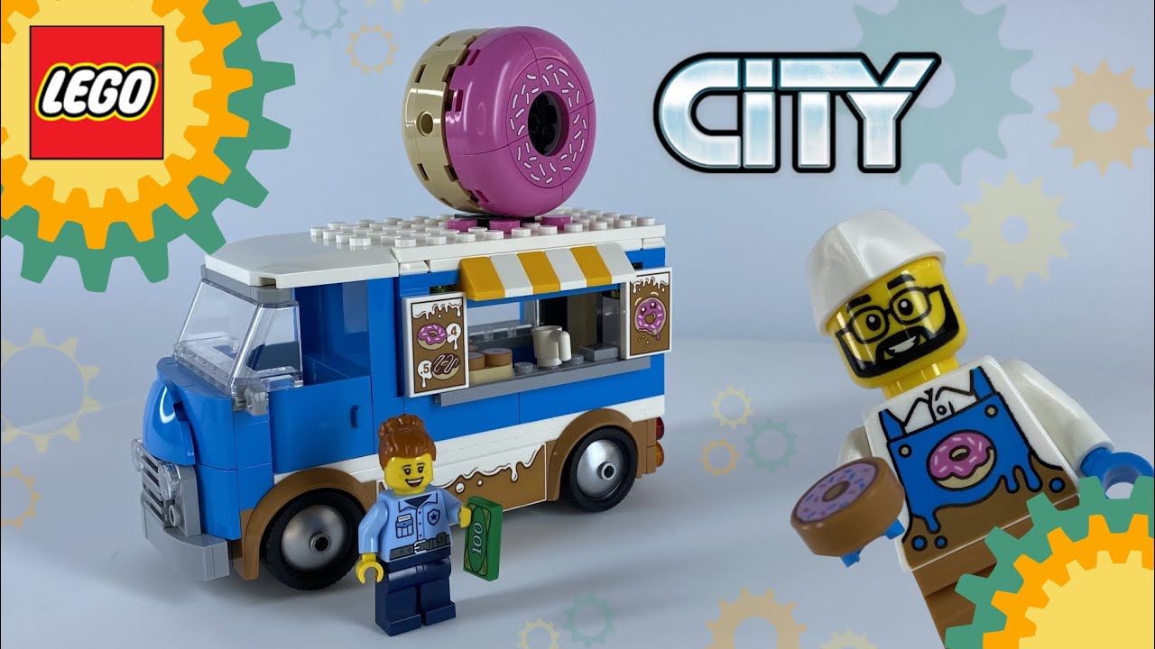 Donut Truck Lego Set 60452 Review Doughnut #lego #legocity # ...