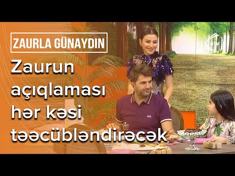 Başım ağrısa da olar əsas pulum olsun: Zaur Baxşəliyev - Zaurla Günaydın