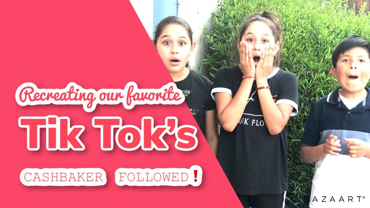 RECREATING OUR FAVORITE TIK TOK’S - YouTube