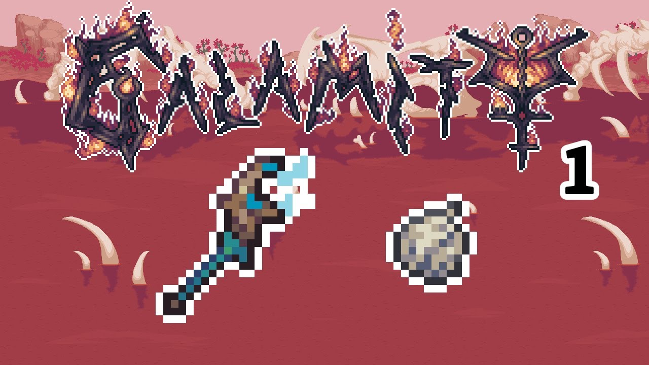 Item Luck! | Terraria Calamity Rust and Dust Revengeance Series #1 ...