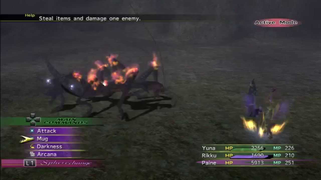 Final Fantasy X-2 Remaster - Boss: King VERMIN! - YouTube
