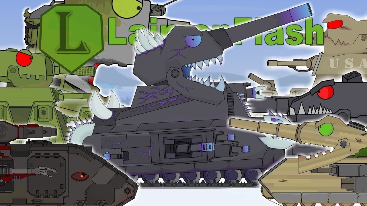 TOP 20 ALL SERIES - CARTOONS ABOUT TANKS - YouTube