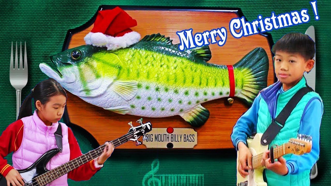 Last Christmas 聖誕節音樂派對 singing fish and deer kid's party - YouTube