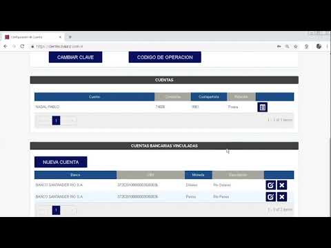 07 Desvincular cuenta bancaria en Balanz - YouTube