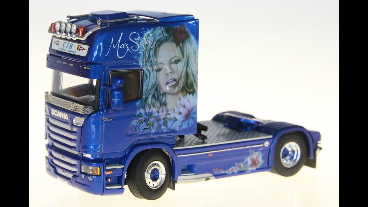 WSI Max Steffen Scania R Topline Lkw-Modell - TRUCKMO - YouTube