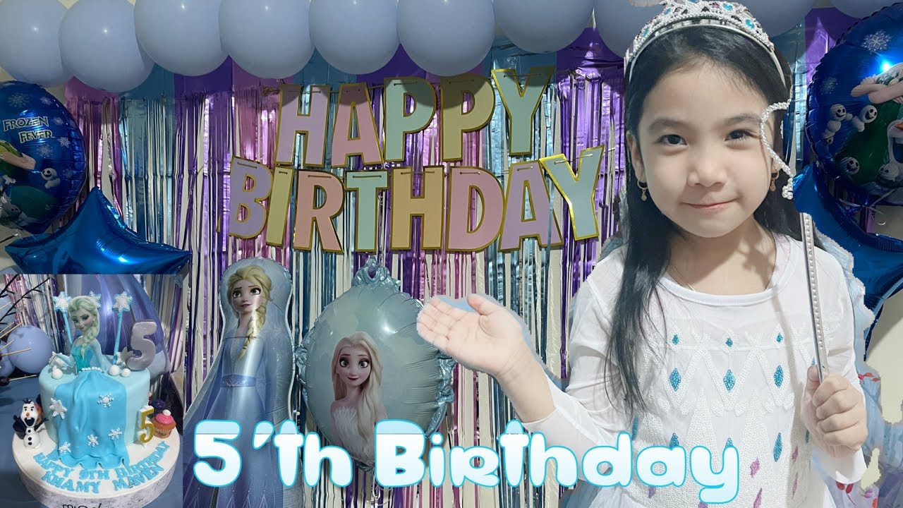 My Princess Khamy’s 5’th birthday!!! - YouTube