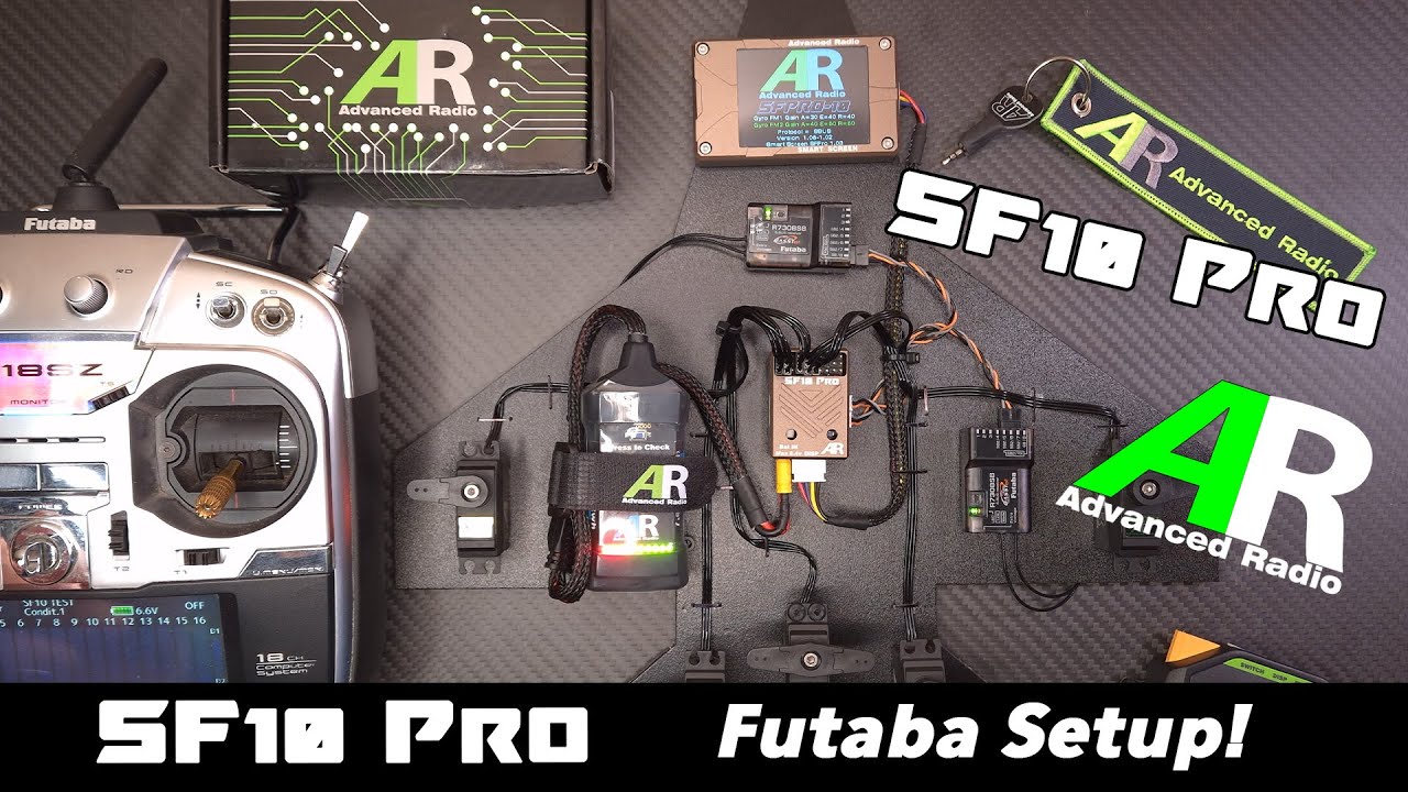 Setup SF10 Pro with Futaba Video - YouTube