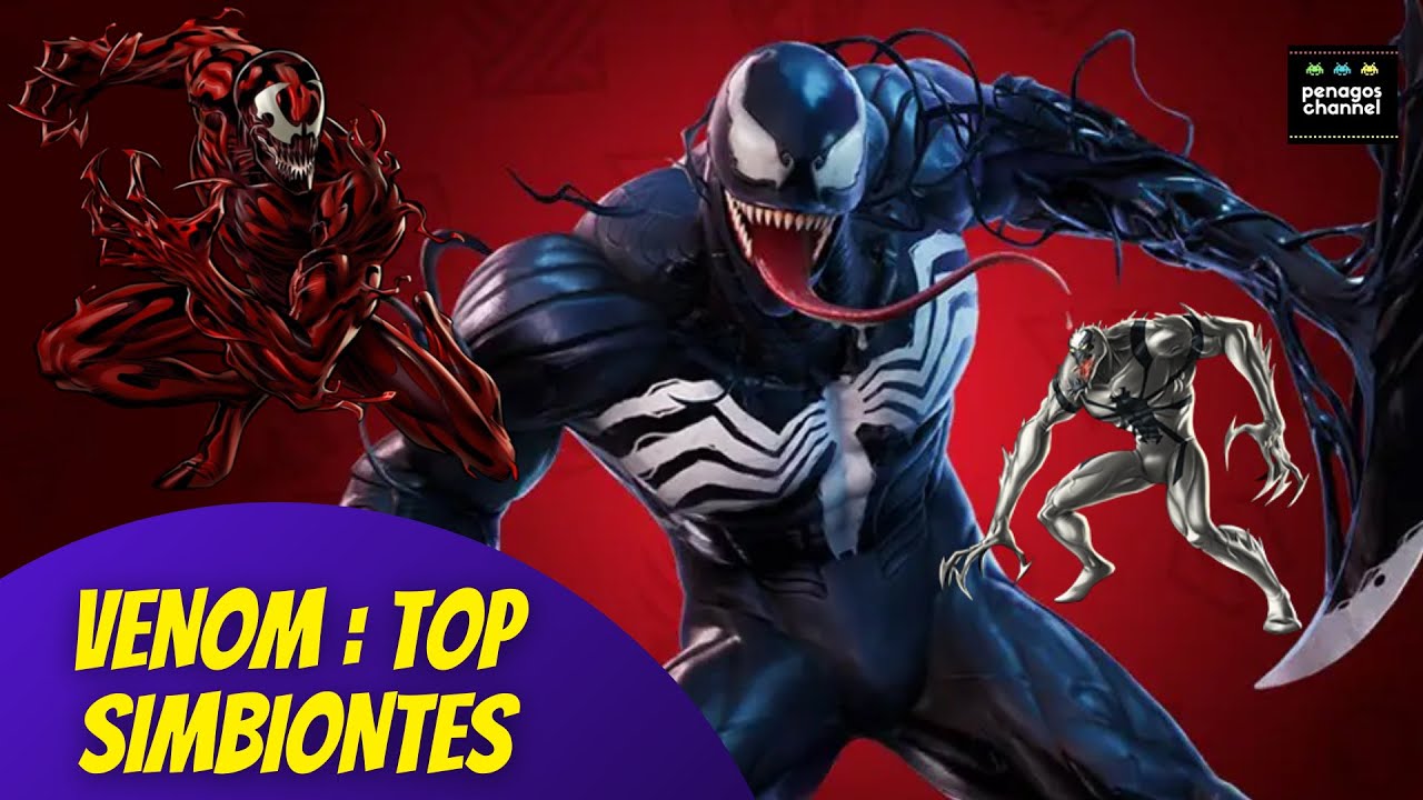 TODOS LOS SIMBIONTES DE VENOM EN LOS COMICS - YouTube