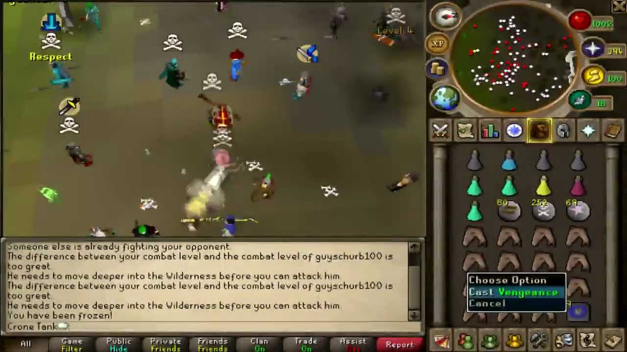 Runescape | hand cannon and Dark Bow Anti-Rushing video #1 AGS Drop ...