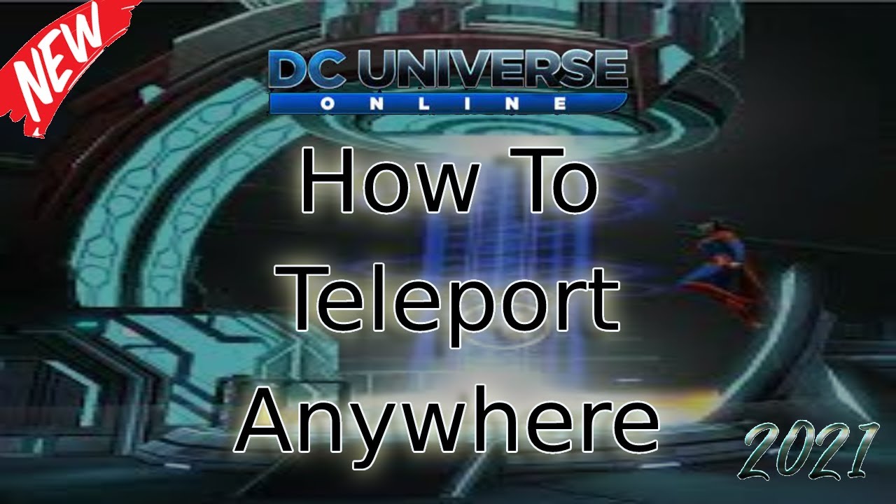 How To Teleport To Any Open World On Dc Universe Online - YouTube