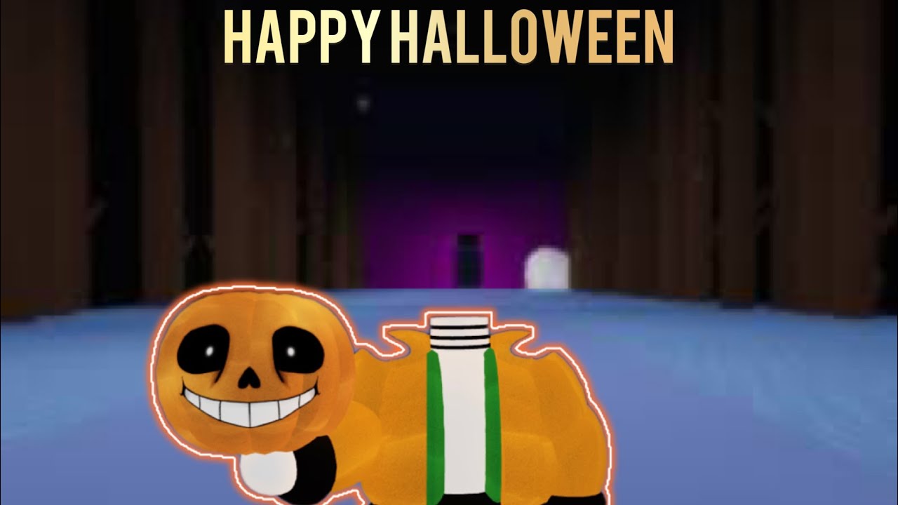 Pumpkin!Sans showcase roblox undertale judgment day - YouTube
