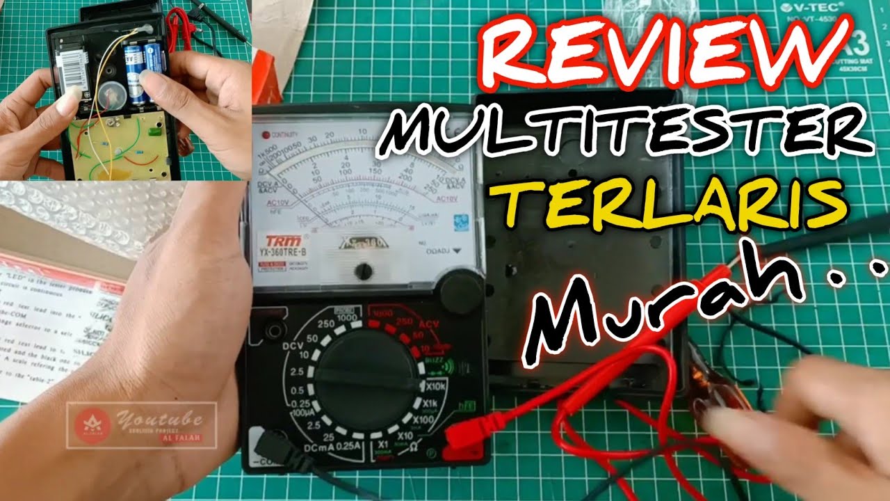 Multitester ANALOG TERBAIK FULL Review Lengkapnya - YouTube