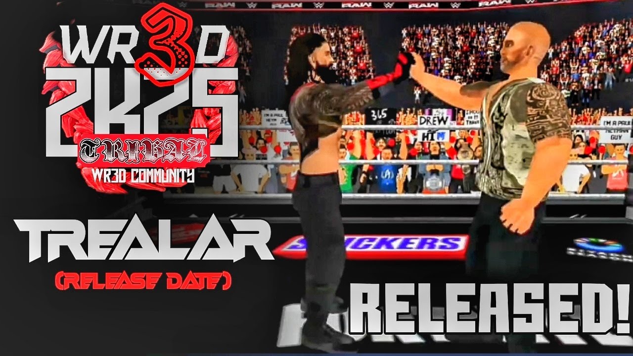 WR3D 2K25 TRIBAL EDISON MOD TRAILER+RELEASE DATE (RELEASED)II #wr3d # ...