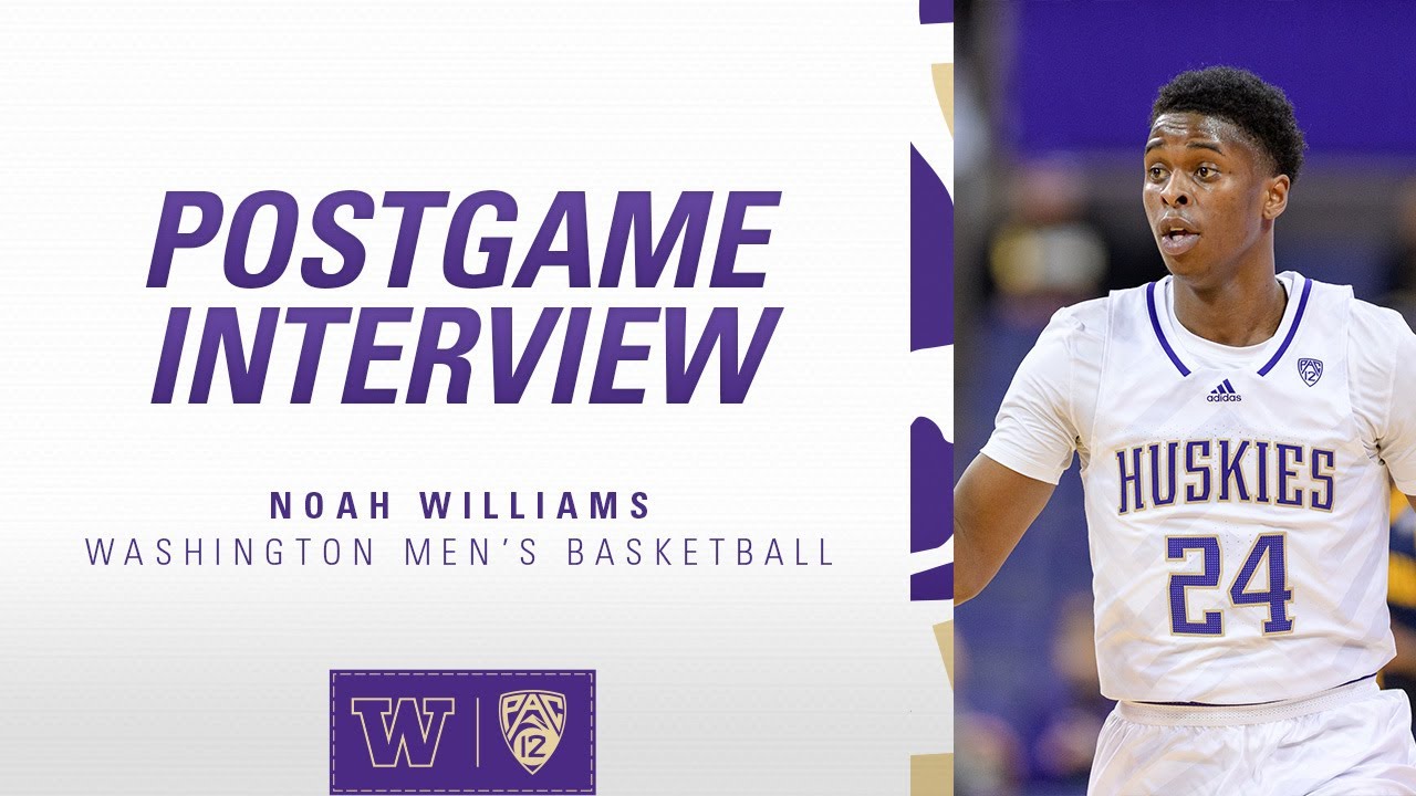 Noah Williams Postgame Interview - YouTube