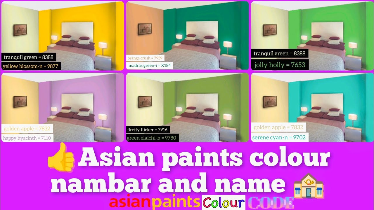 Best colour combination Asian paints || pink bedroom light colour ...