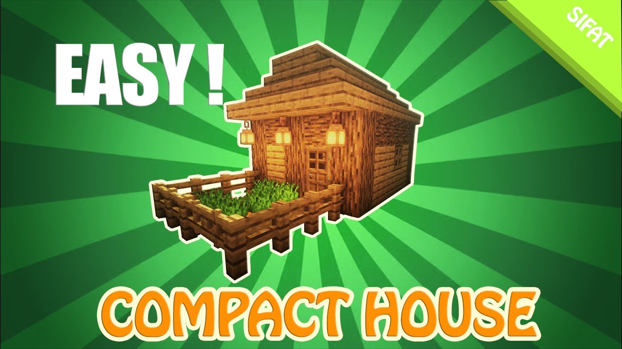 Simple, Compact & Efficient Minecraft House Tutorial (Easy!) - YouTube