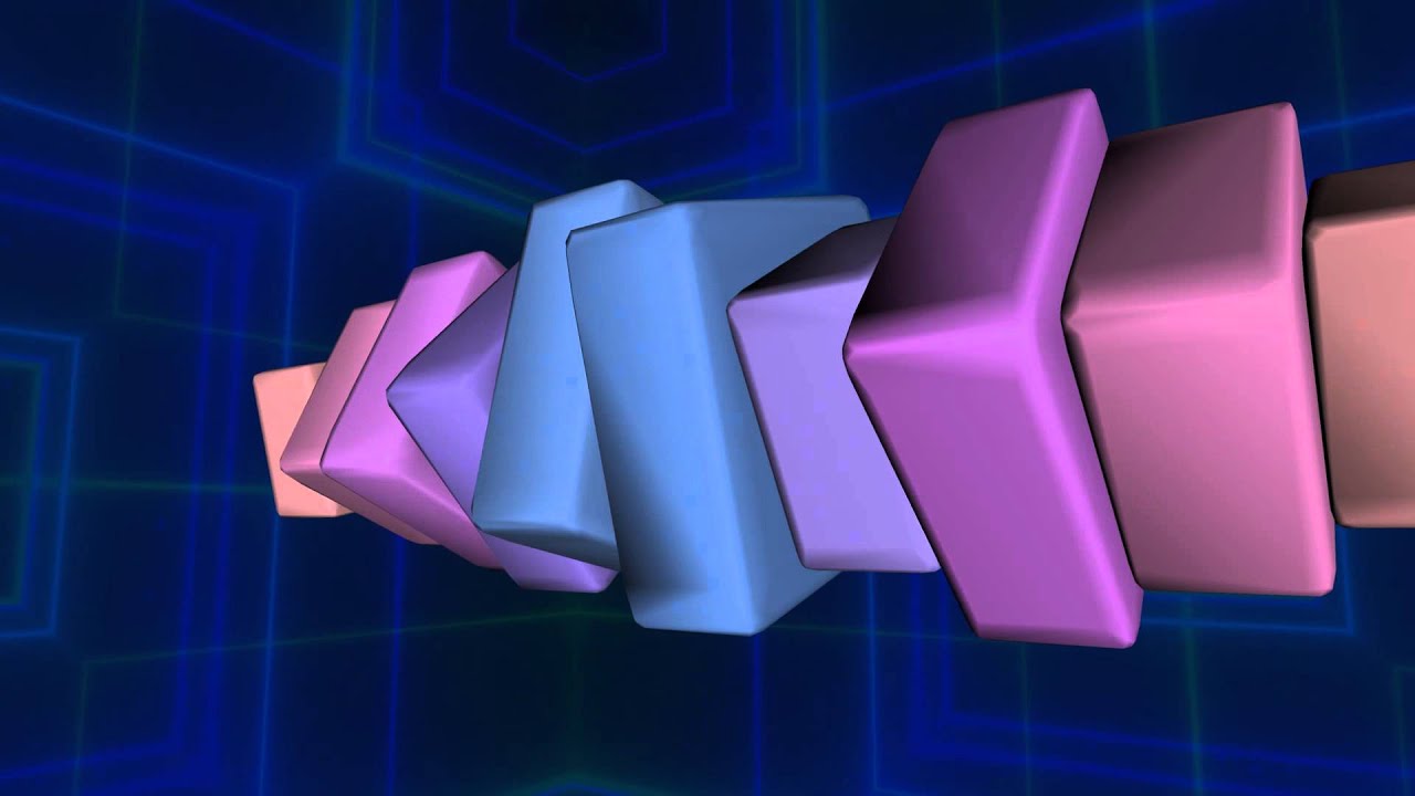 Magic music visualizer -- 3D spectrum demo #1 - YouTube