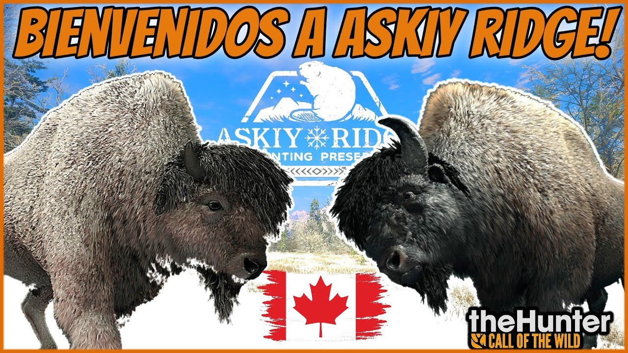 Nuevo mapa ASKIY RIDGE, CANADÁ! Diamante💎 y pelaje raro de Bisonte ...