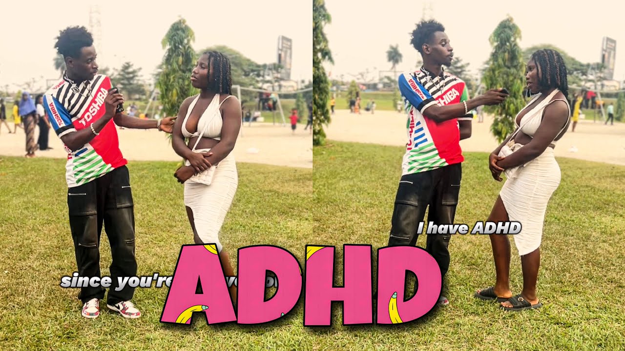 She Has ADHD And Her Boyfriend Understands | Public Interview - YouTube