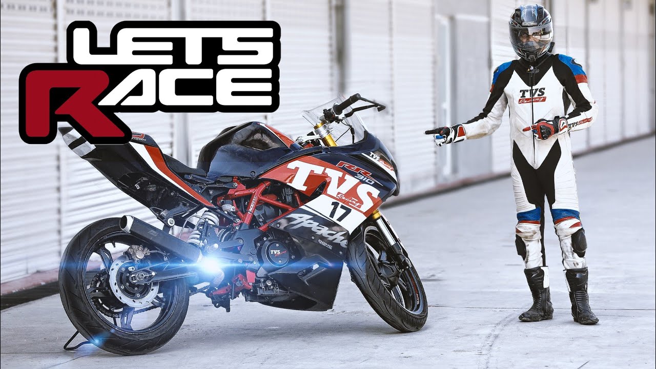 First Time in a RACE TRACK || Certified RACER Now 🔥 TVS Racing Training ...