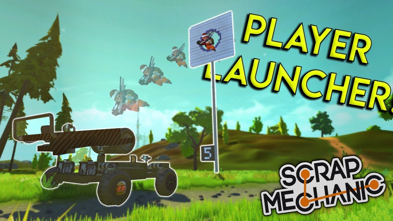 LAUNCHING PLAYERS THROUGH HOOPS?!?! - Scrap Mechanic Multiplayer ...