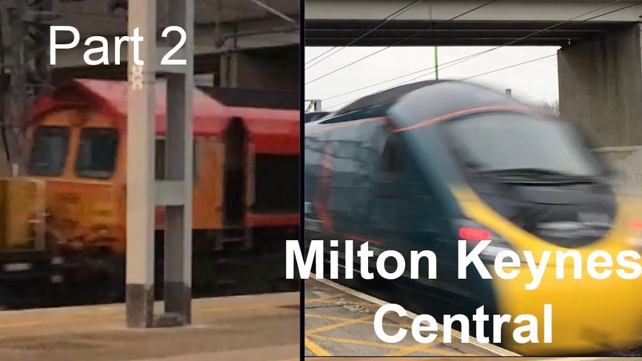 Trains at Milton Keynes Central station - 11/01/2020 - (west coast ...