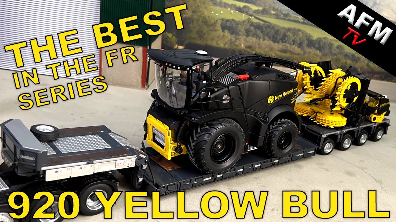 NEW HOLLAND FR920 YELLOW BULL - THE BEST 1/32 FR SERIES MODEL YET - YouTube