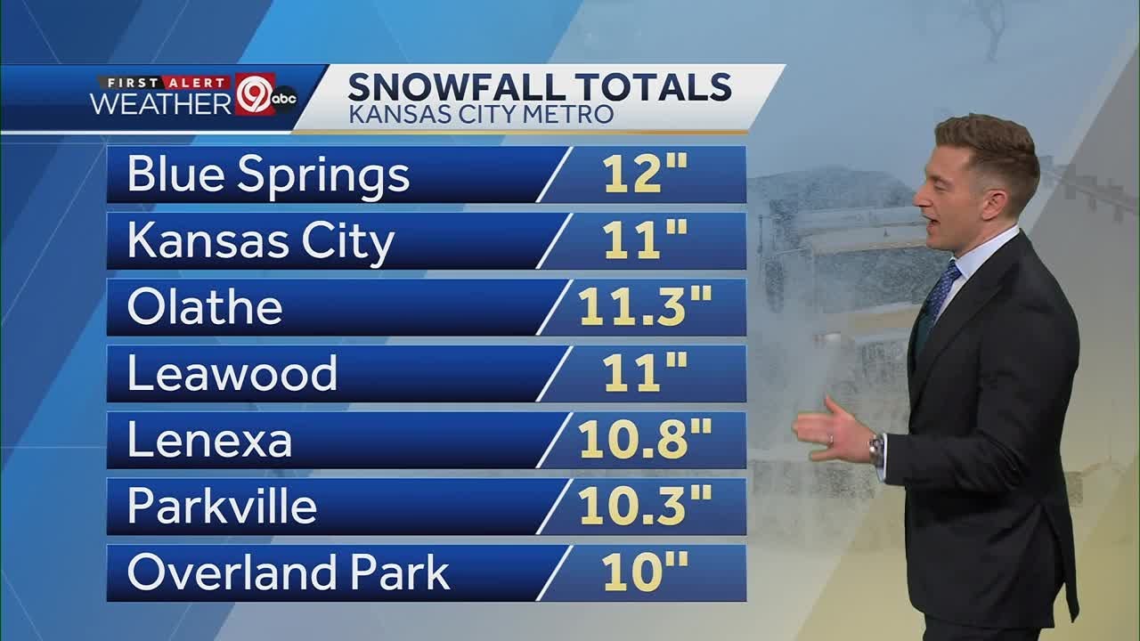 Preliminary snowfall totals show record-breaking amounts in and around ...