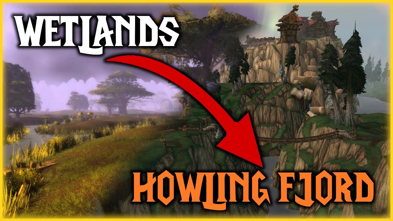 Wetlands to Northrend (Howling Fjord) WOTLK - YouTube